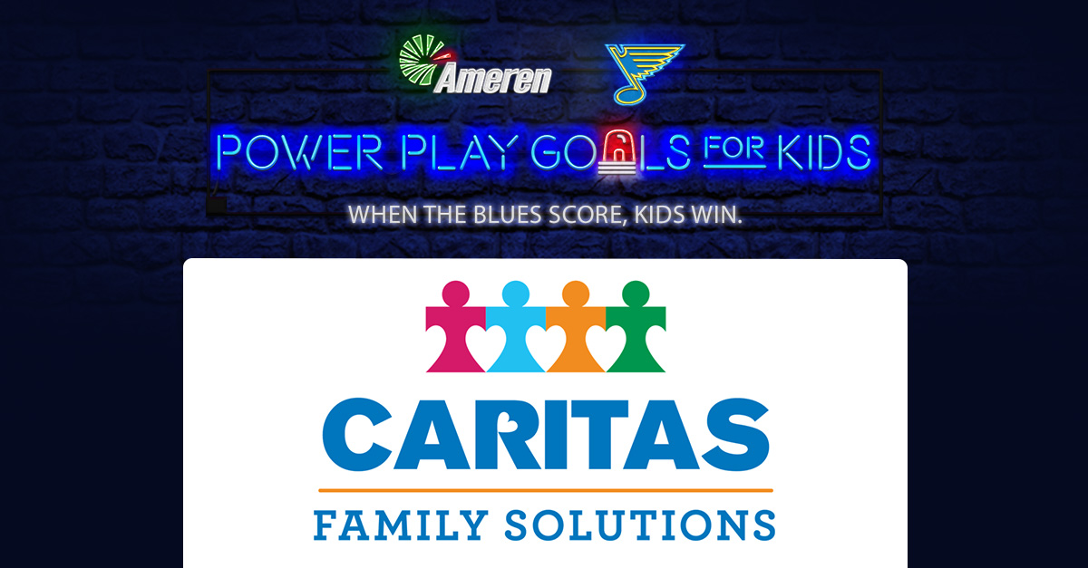 Caritas Family Solutions | Power Play Goals for Kids | Ameren
